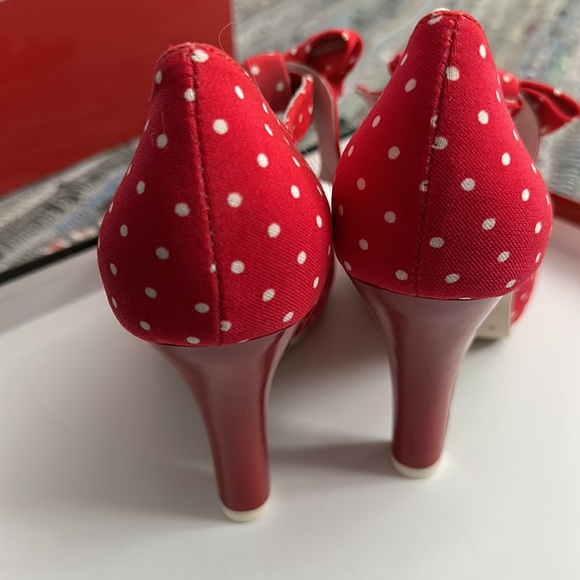 Lola Ramona | Shoes | Nib Lola Ramona Revisited Polkadot Retro Pumps ...